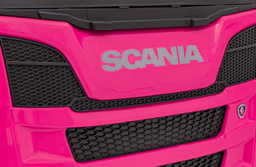 Ramiz Dětské vozidlo Scania R-SERIE růžové