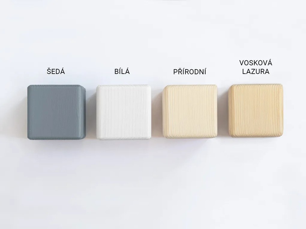 Benlemi Domečková skříňka KTERY pro postel Tery Zvolte barvu: Bílá, Zvolte rozměr: 120 cm (pro postele o šířce 120 cm)