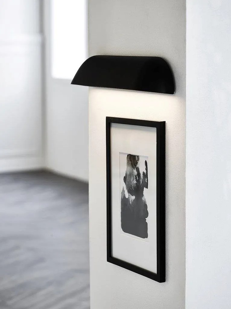 NOR 84091003 Venkovní nástěnné svítidlo Front 36 1x13,9W LED černá opál - NORDLUX