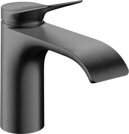 Ventil umyvadlový Hansgrohe Vivenis bez výpusti kartáčovaný černý chrom 75013340
