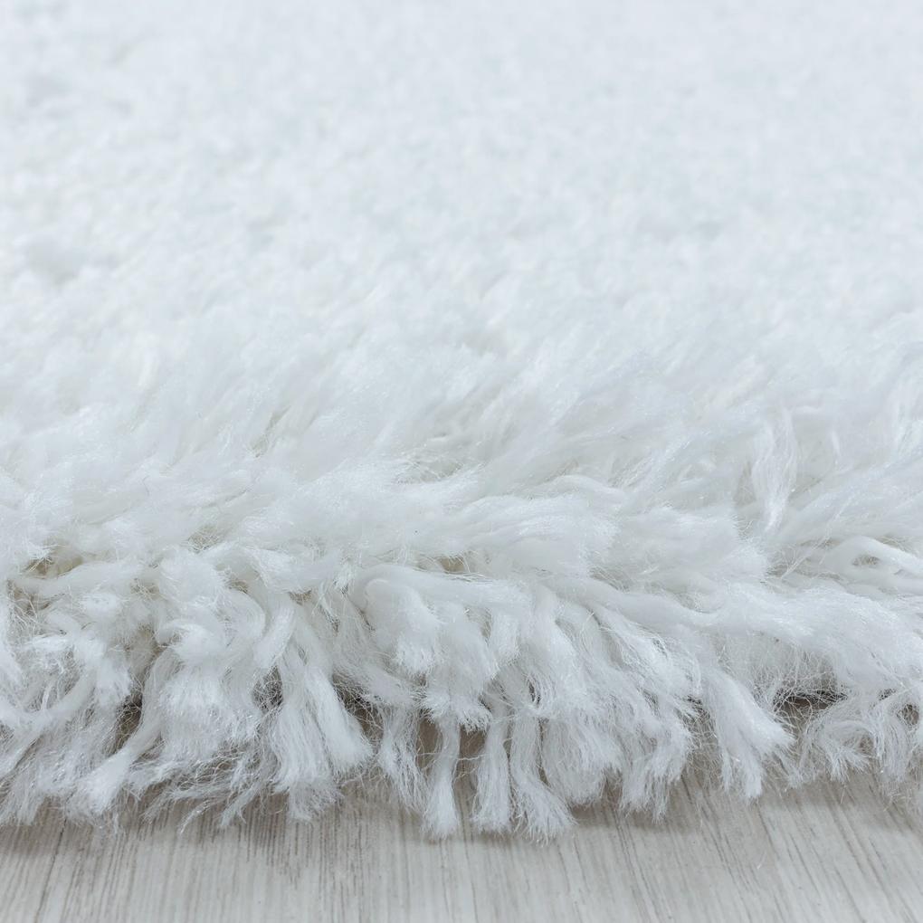 Ayyildiz Kusový koberec FLUFFY 3500, Bílá Rozměr koberce: 200 x 290 cm