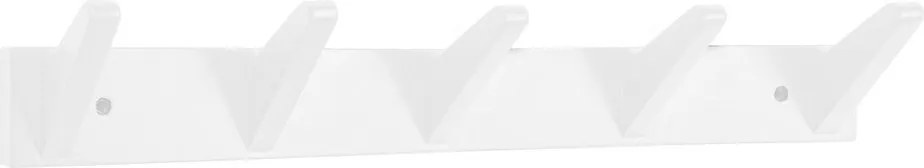 Bílý nástěnný věšák z březového dřeva 57 cm Daiki – Yes Everyday