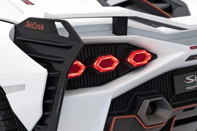 Elektrické autíčko Lamborghini SIAN bílé