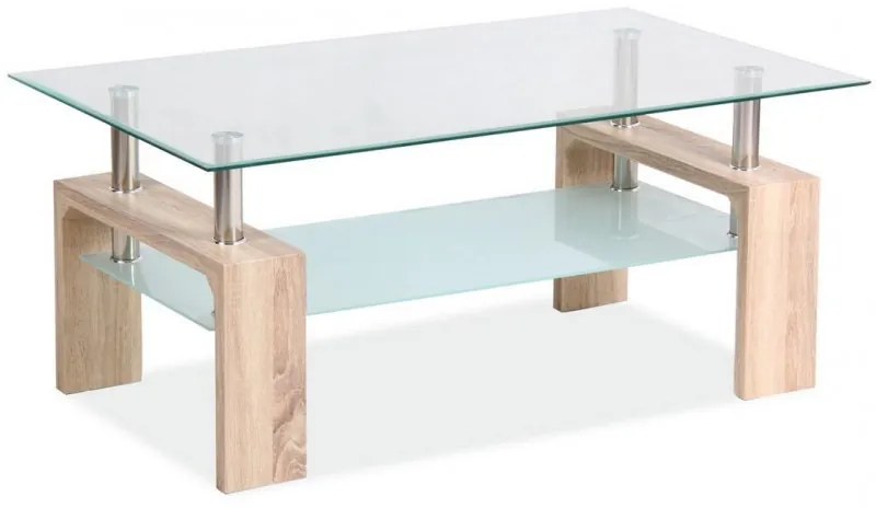 Casarredo Konferenční stolek LISA BASIC II - dub sonoma