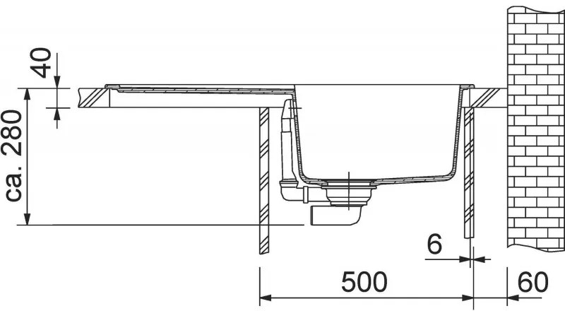 Dřez Franke Strata Fragranit, světle hnědá