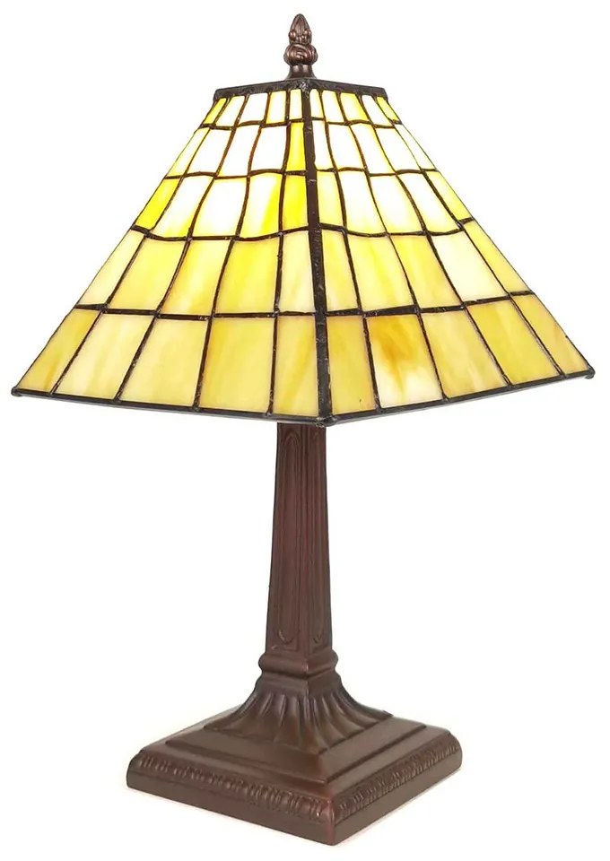 Stolní lampa Tiffany Marisol - Ø 20*34 cm E14/max 1*25W
