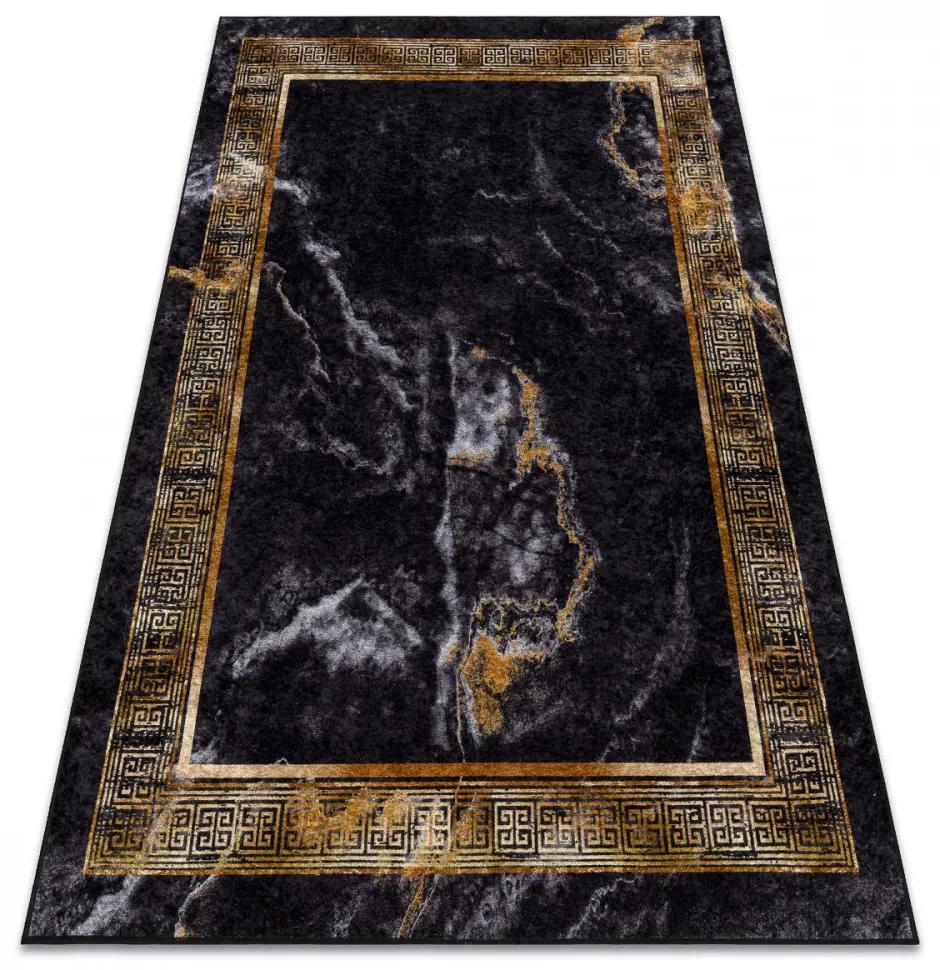Kusový koberec Adoni černozlatý 120x170cm