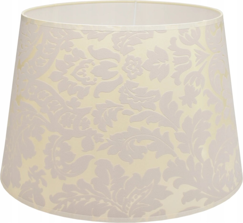 Stínidlo Glamour E27 pro stojací lampu 34/44 h29 cm Béžové Listy Vicari