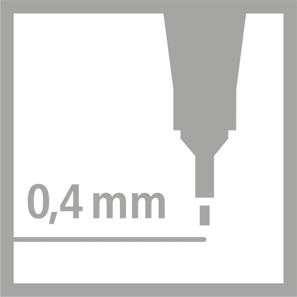 Jemný liner - STABILO point 88 - 8815-1 - 15 ks sada - 15 různých barev včetně 5 neonových
