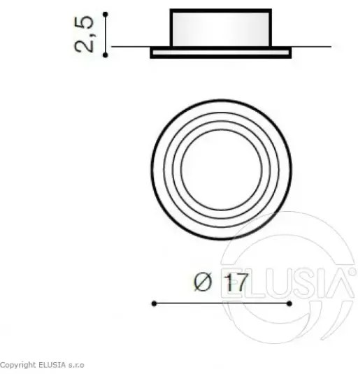 Designové podhledové svítidlo Stan hliníkové