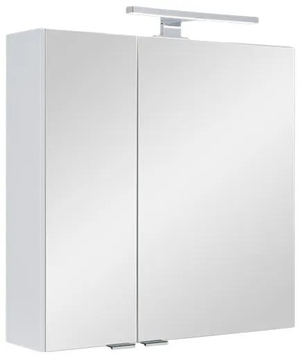 A-Interiéry Zrcadlová skříňka závěsná s LED osvětlením Fabi W 60 ZS - fabi w 60zs