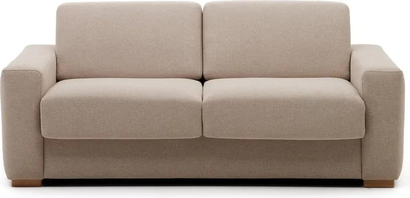 Béžová rozkládací pohovka 244 cm Anley – Kave Home