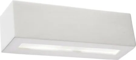 Nástěnné keramické svítidlo SOLLUX Vega E27 1x60W bez zdroje SL.0006 bílá