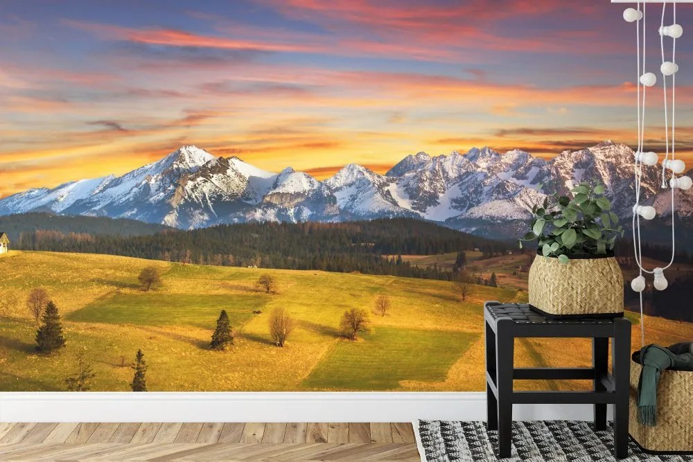 Fototapeta Tatry Při Západu Slunce Hladký vinyl 360x240