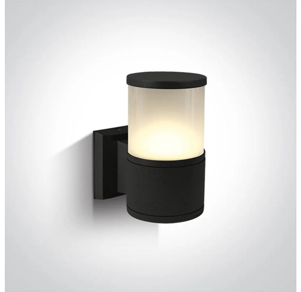 ONE Light 67094/B nástěnné venkovní svítidlo, černé, E27, 21cm, IP54