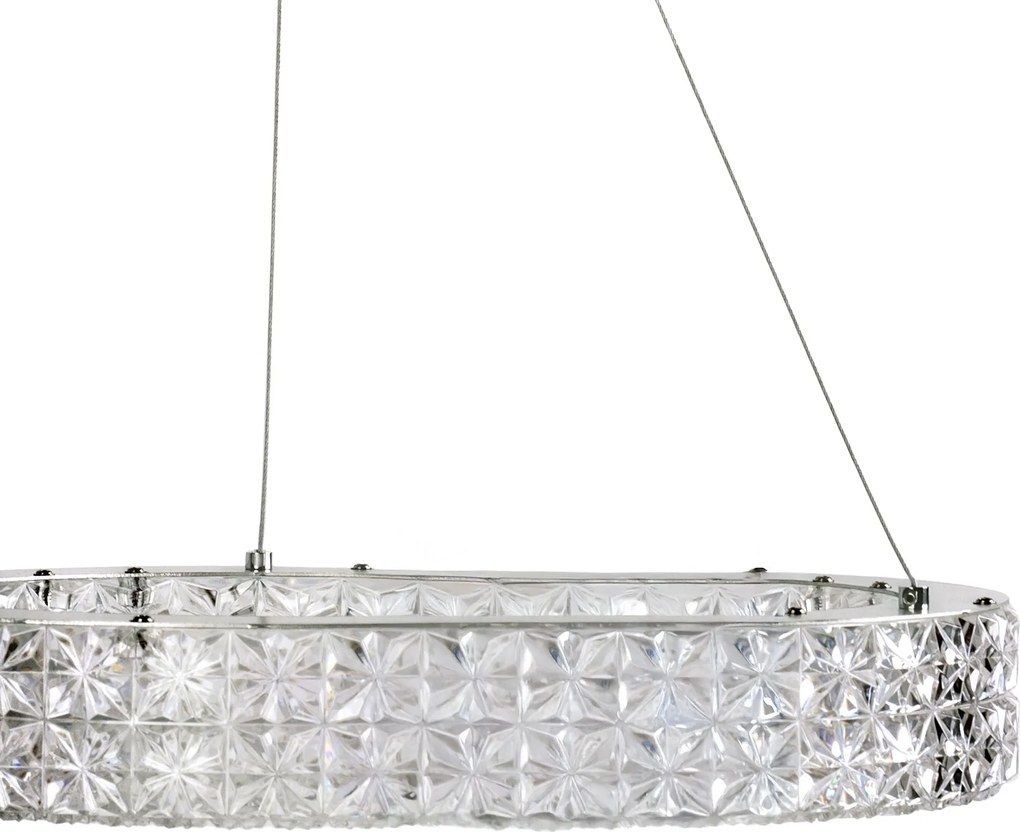 Toolight Toolight, LED stropní svítidlo 50cm, 36W, 4000K, MS005-CP, chromová, OSW-09615