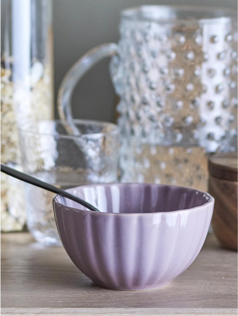 Miska Bloomingville LATINA, růžová, kamenina 400 ml