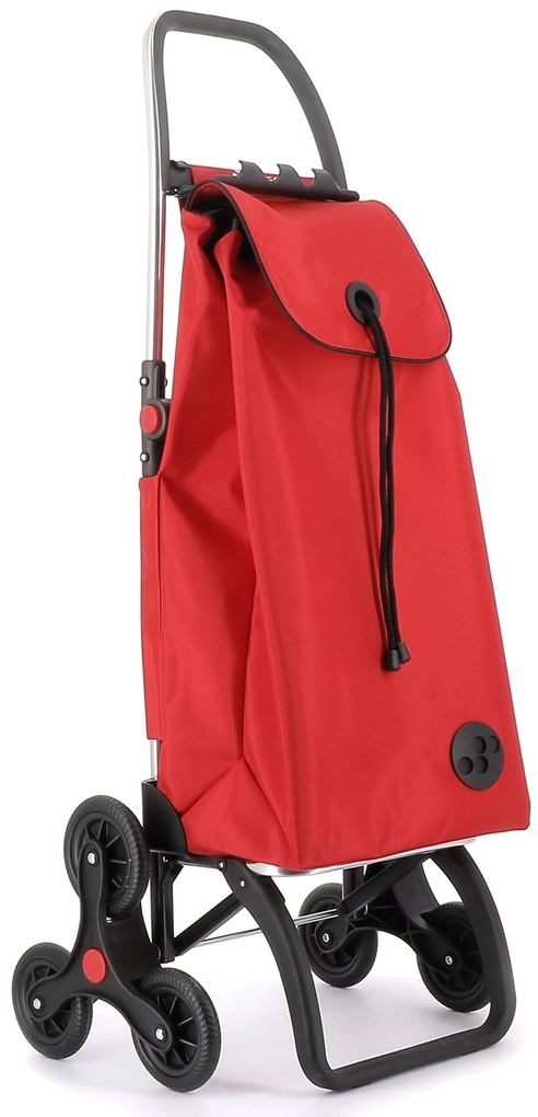 Rolser I-Max MF 6 Logic nákupní taška s kolečky do schodů, červená