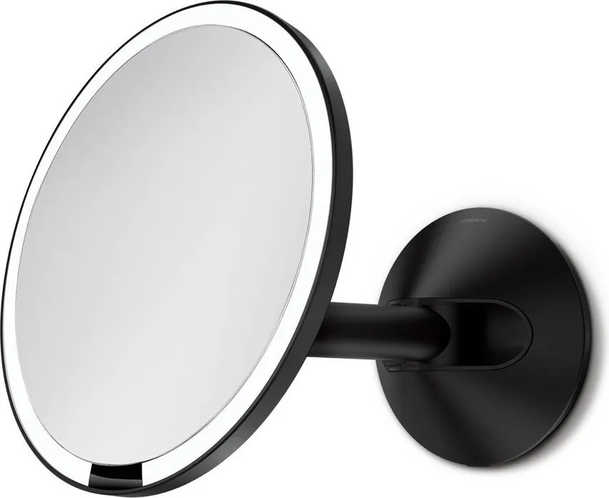 Nástěnné/kosmetické zrcadlo s osvětlením/zvětšovací (zvětšení 5x) 8x23 cm Sensor – simplehuman