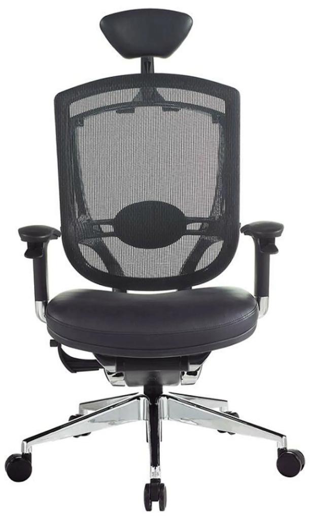 GT chair Kancelářská židle MARRIT s čalouněným sedákem a opěrkou hlavy