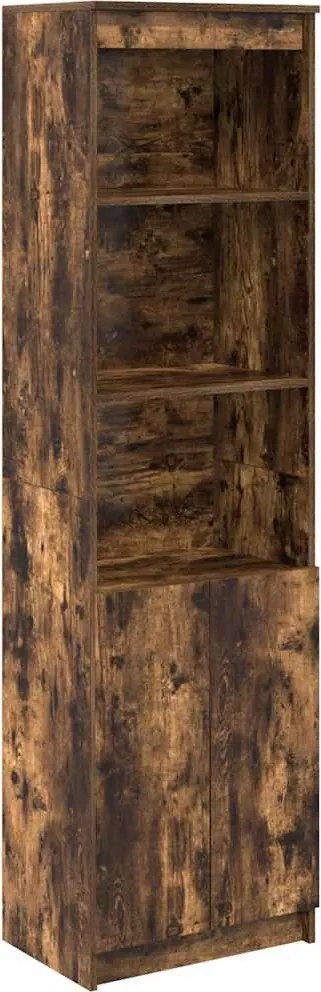 Vysoká deska kouřový dub 50x35x180 cm Dřevěné konstrukce 3328466