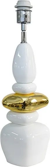 Designová stolní lampa Kaloosh 68 cm bílá