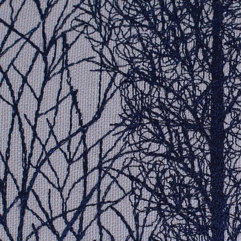 SCANquilt povlak ART NATURE trees šedomodrá 30 x 50 cm