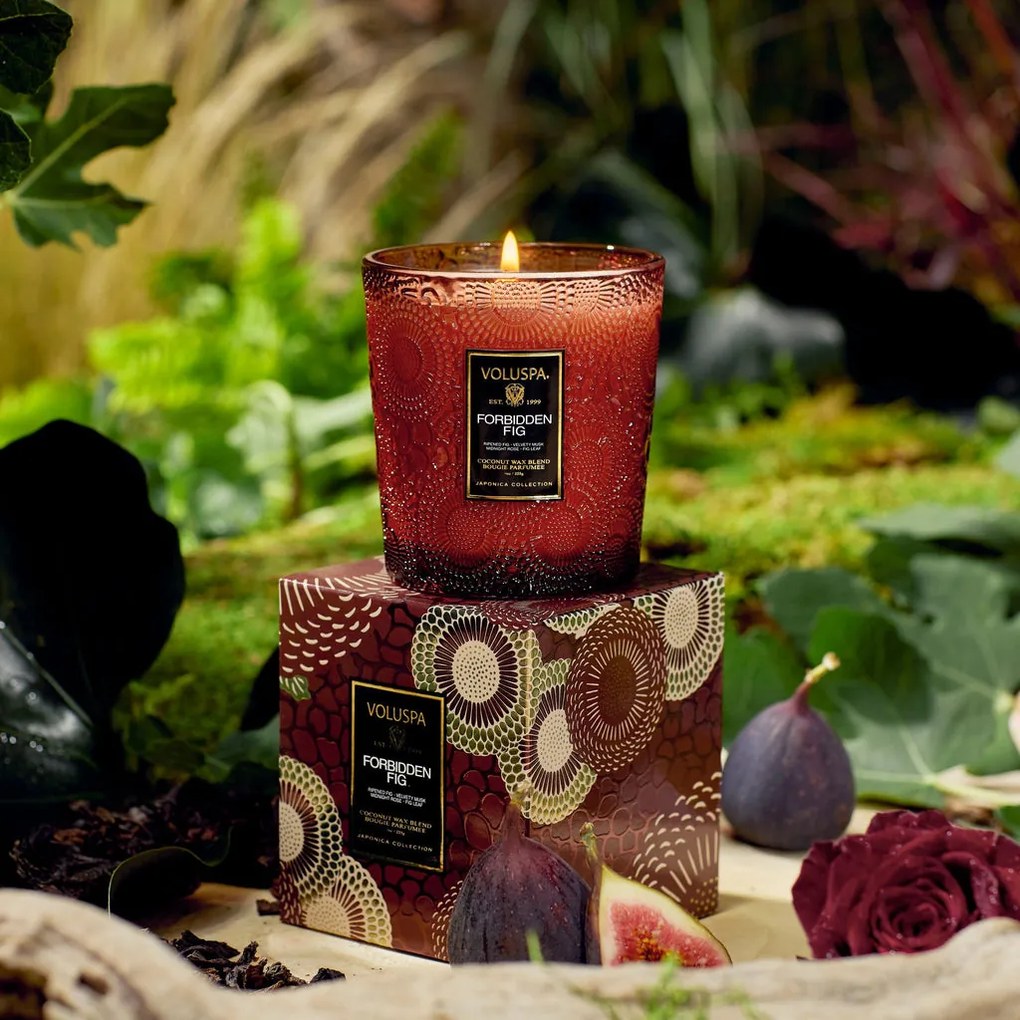 Voluspa svíčka Forbidden Fig, 255 g