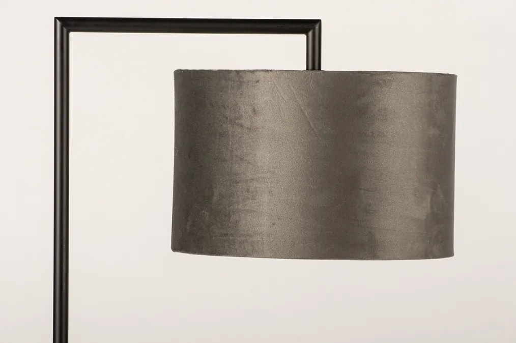 Stolní lampa Pallas Black and Silver