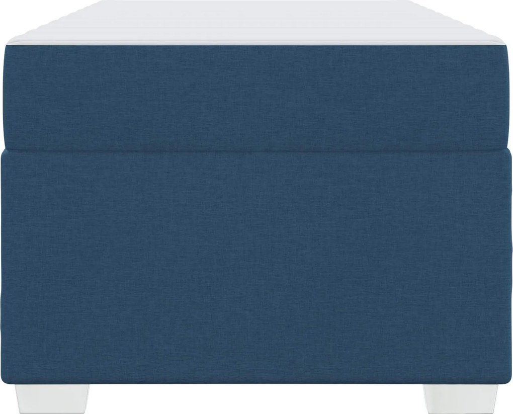 Rám postele s matrací Modrá 80 x 200 cm textil 3399151