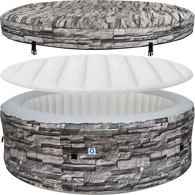 AVENLI NICE jacuzzi CIHLA - nafukovací vířivka pro 6 osob