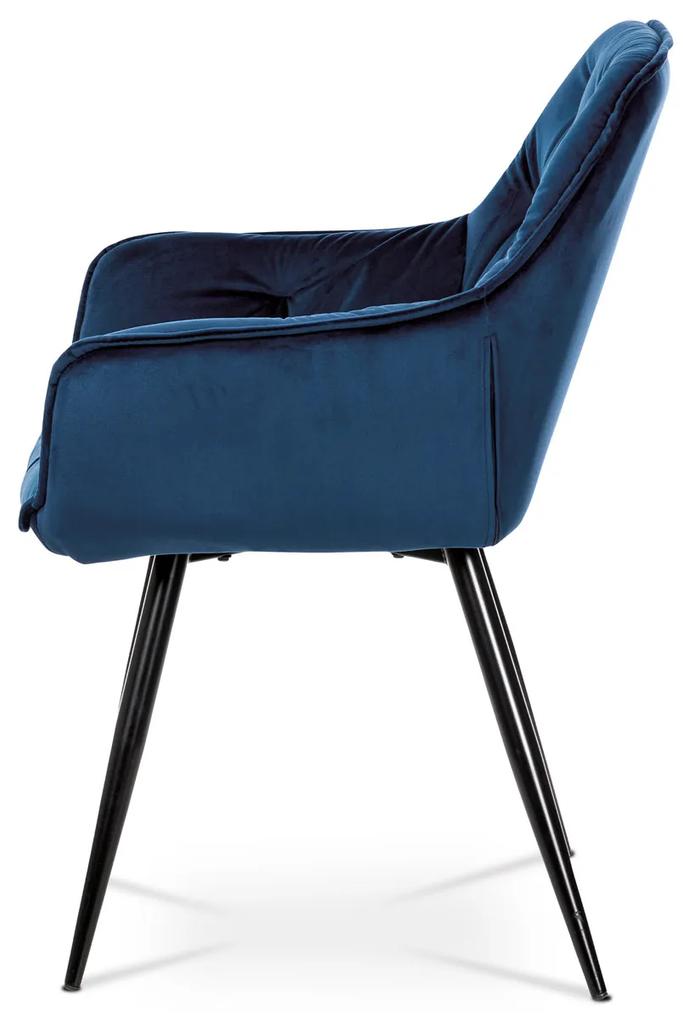 Jídelní židle Autronic DCH-421 BLUE4