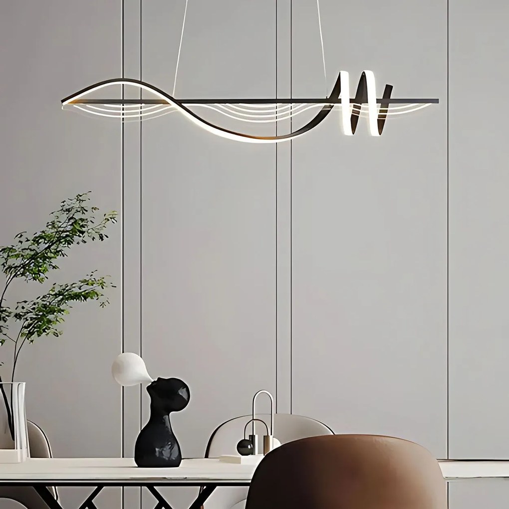 Toolight Závěsné LED osvětlení E3 LHJ041-CP 100 cm černé
