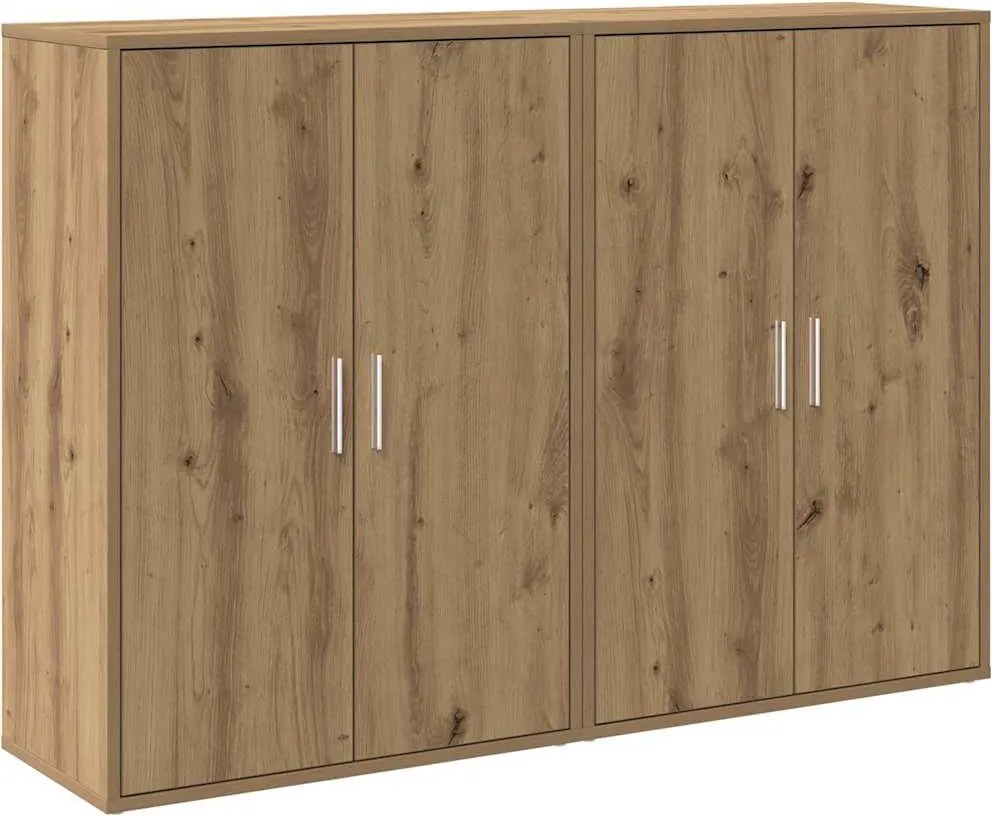 Servírovací skříň 2 ks Artisanový dub 60 x 31 x 84 cm 3334303