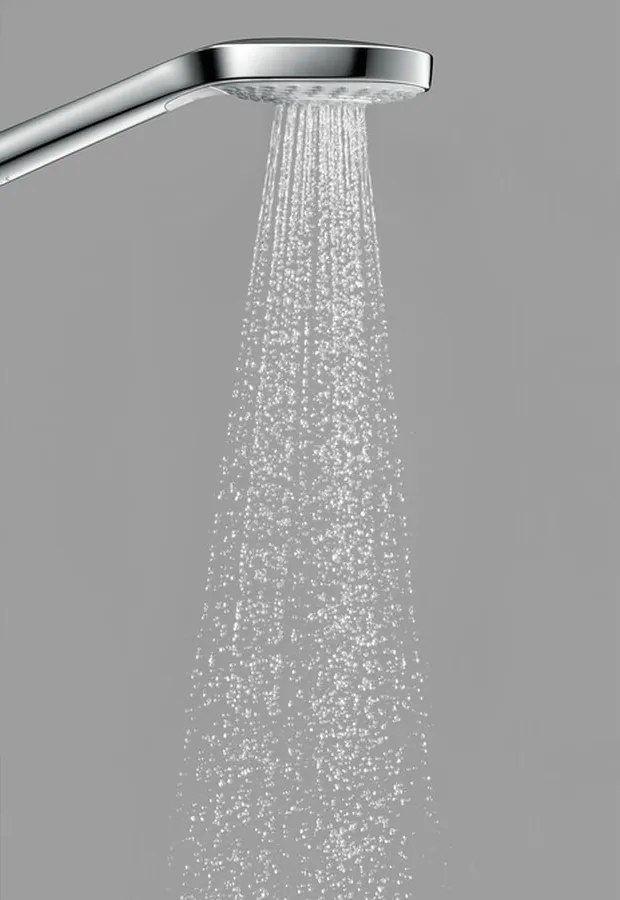 Hansgrohe Croma Select E, ruční sprcha Multi EcoSmart 9 l/min, bílá/chromová, HAN-26811400