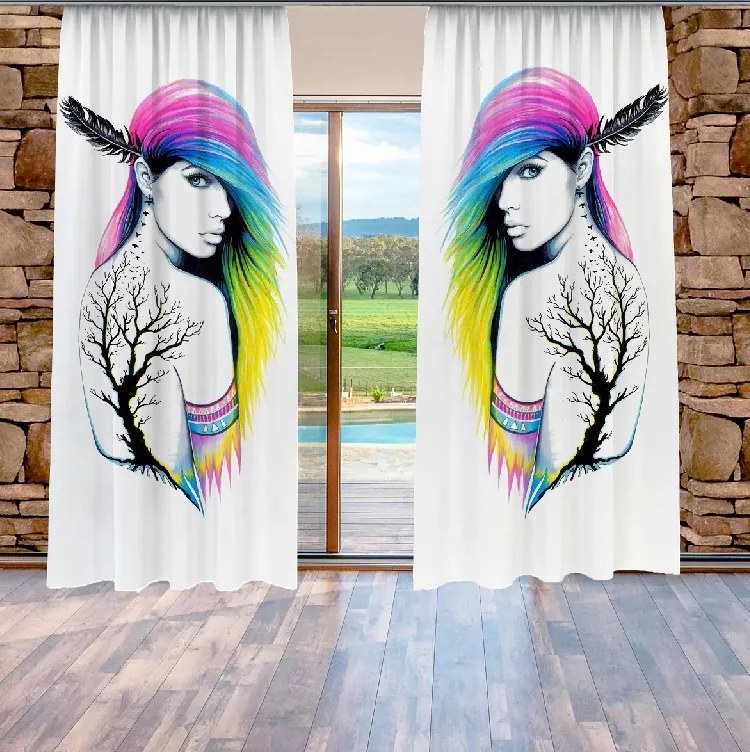 Závěsy Miss-art (Rozměr : 140x250, Materiál: Blackout)