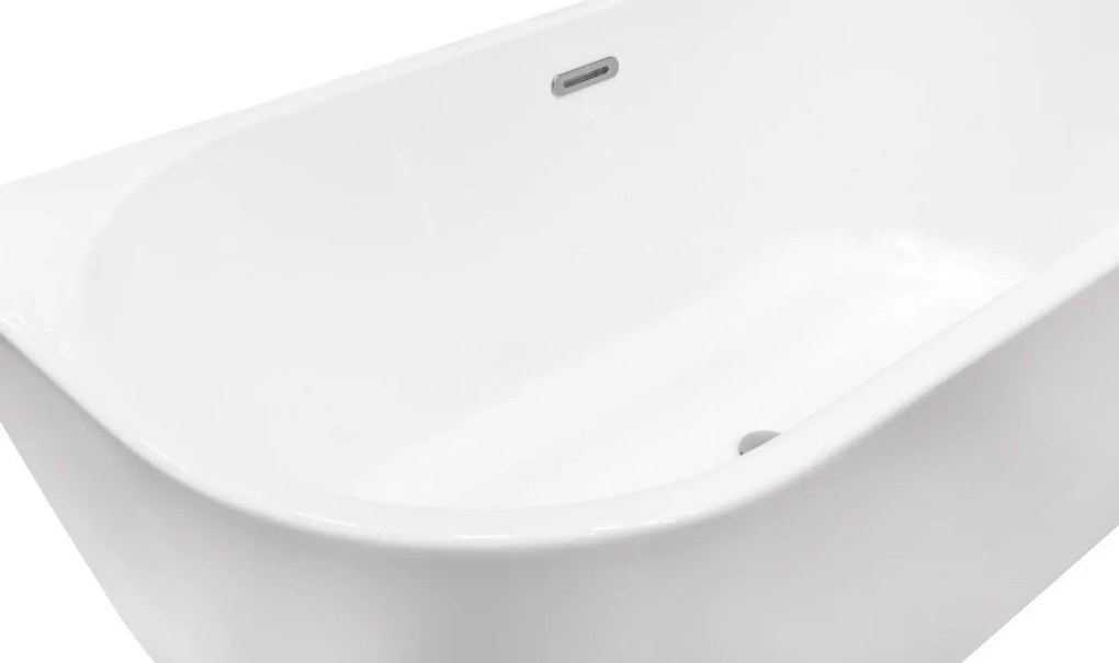 Besco Vica New vana volně stojící 150 x 80 cm sifon bílý akrylát barva bílá VANVIC150NW Koupelny Bernold