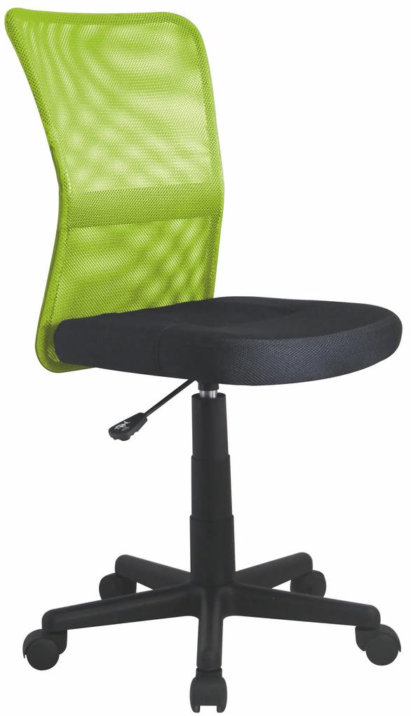 Dětská židle Dixie (zelená + černá). 796050