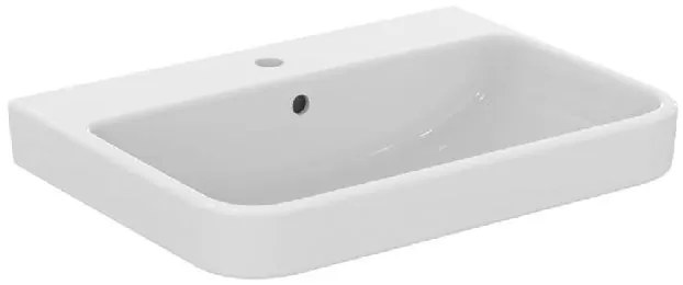 Ideal Standard i.Life B - Umyvadlo 65x48 cm, s přepadem, otvor pro baterii, SmartGuard, bílá T4606HY