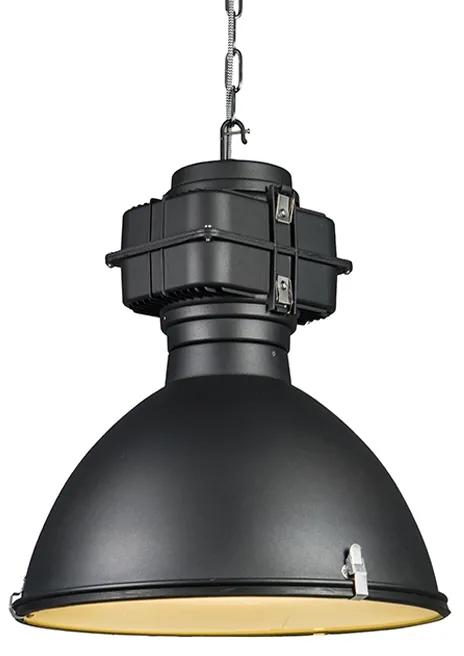 Průmyslová závěsná lampa černá 53 cm - Sicko