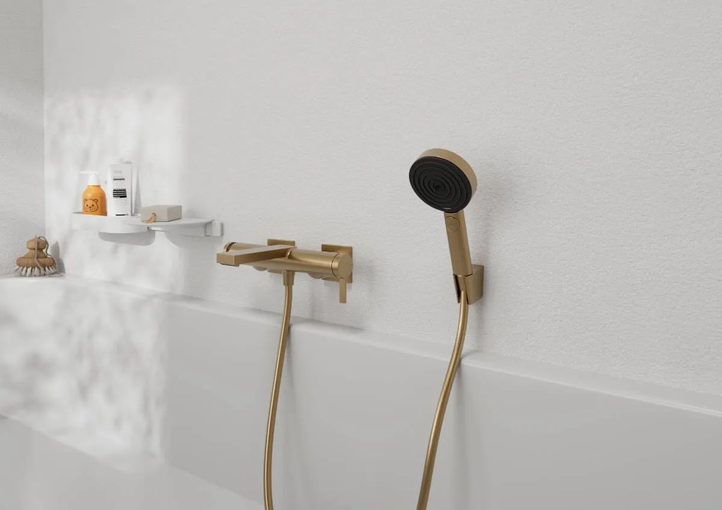Hansgrohe Tecturis E, páková vanová baterie, kartáčovaný bronz, HAN-73420140