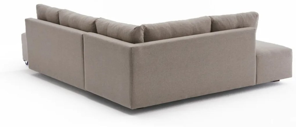 Atelier del Sofa Rohová sedací souprava Manama Corner Sofa Bed Left - Cream, Krémová