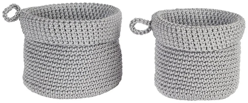 STORE IT Sada úložných košíků 2 ks - šedá