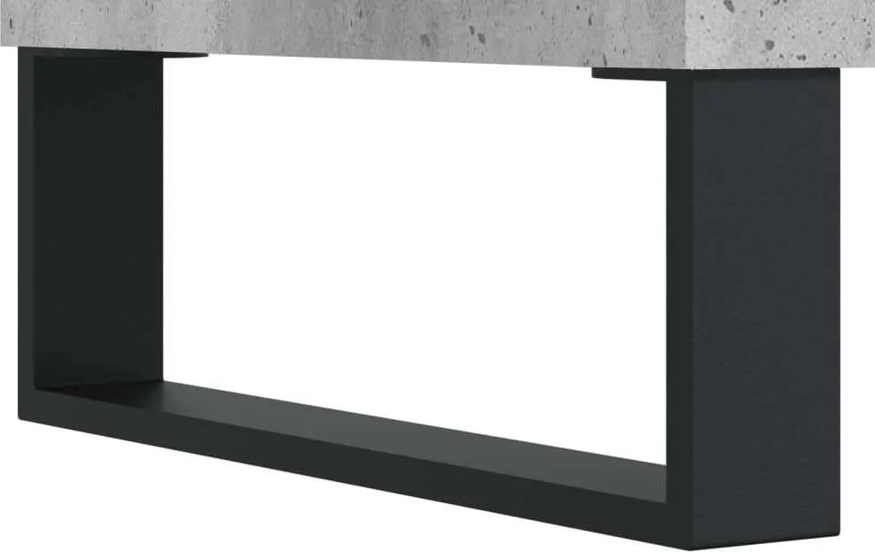 vidaXL Skříň highboard 69,5 x 34 x 180 cm kompozitní dřevo [3199709] Barva: Betonová šedá