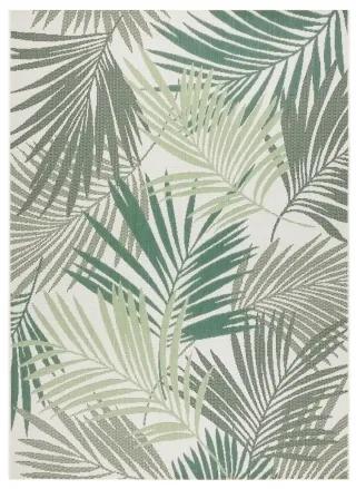 koberec COLOR 19433/062 SISAL Listy zelená JUNGLE velikost 120x170 cm | krásné koberce cz
