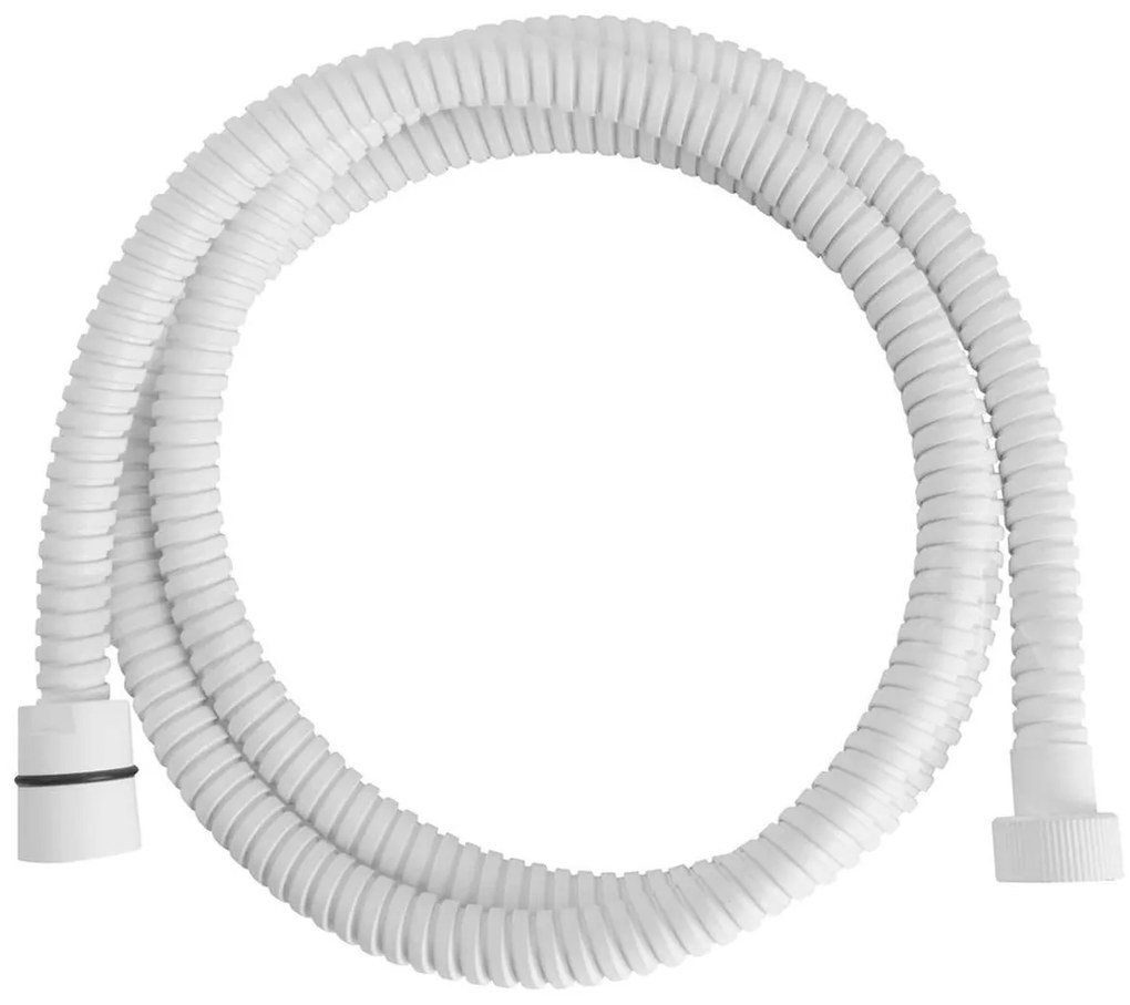 Sapho - Sprchová hadice Powerflex 1,5 m, matná bílá FLE10BI