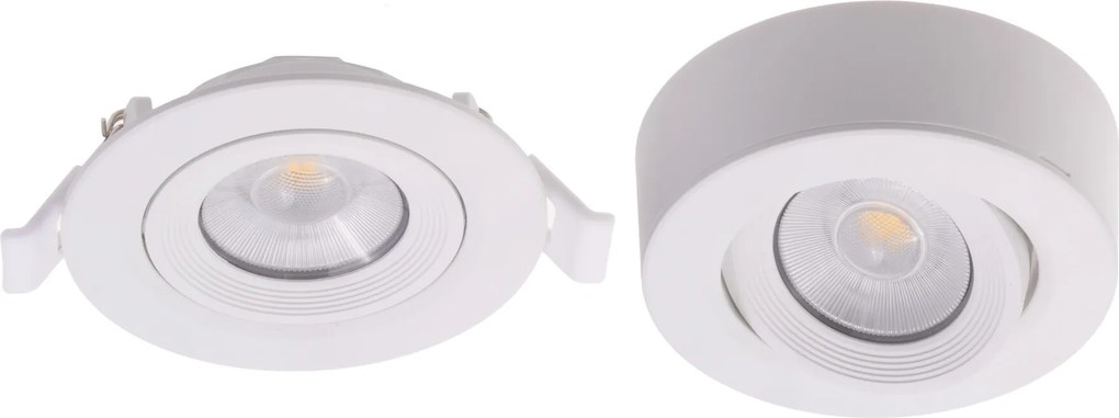 T-LED 105520 LED bodové svítidlo ISDA 7W bílé Teplá bílá