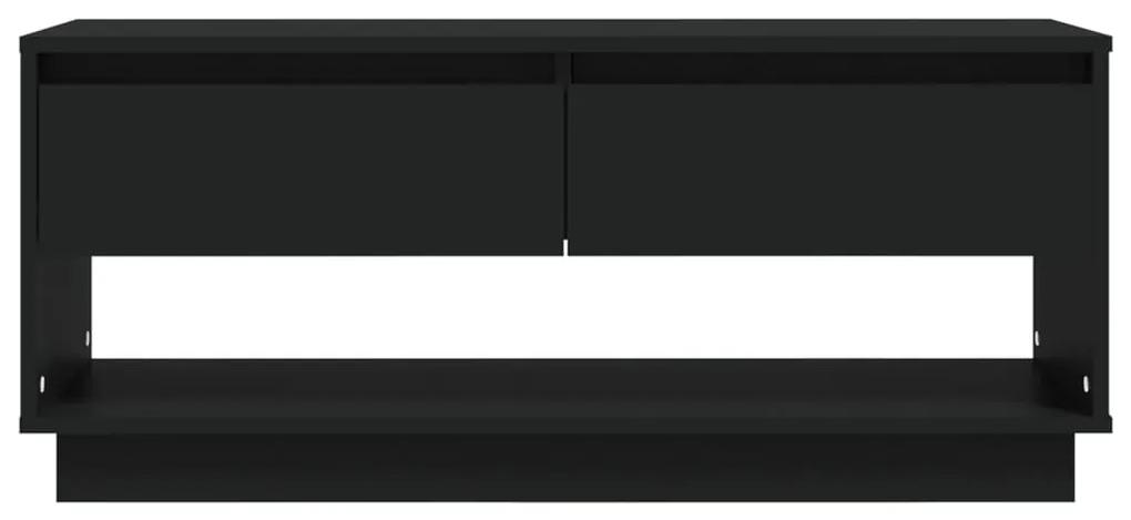 TV skříňka černá 102 x 41 x 44 cm kompozitní dřevo - Default Title