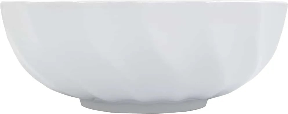 Umyvadlo bílé 46 x 17 cm keramika 143921