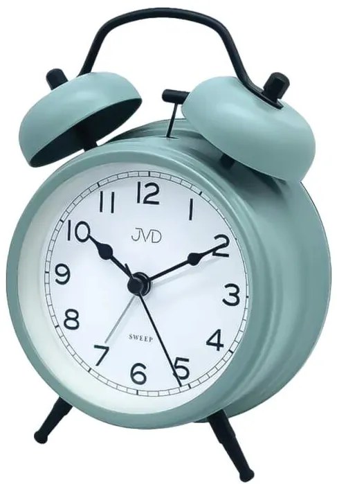 JVD Ručkový analogový netikající budík JVD SRP2219.1 s mechanickým zvoněním